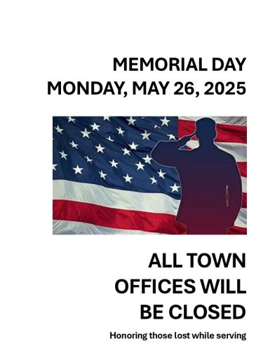 2025 Memorial Day - May 26, 2025 - Town of Hebron